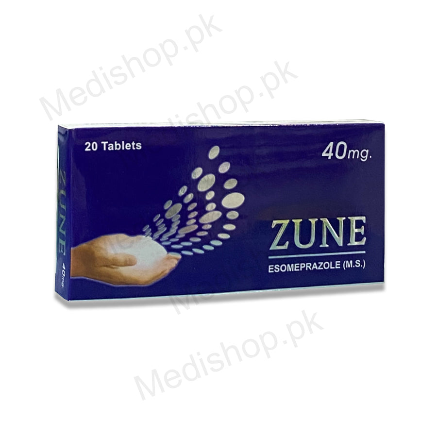 Zune 40mg Tablets – Medishop.pk
